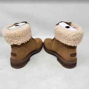 UGG | Shoes | Womens 6 Ugg Harrison Lace Boot In Chestnut Suede | Poshmark